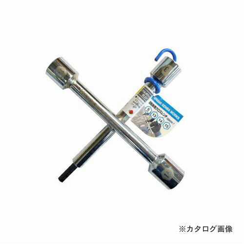 【メーカー名】 ●三共コーポレーション 【特長】 ●コンパクトなサイズでスピーディーな作業が可能。自動車やバイク、自転車等のメンテナンスに最適 【仕様】 ●サイズ/6H×13×14×15 ●重量/270g