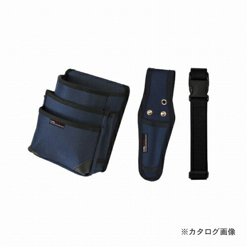 【メーカー名】 ●三共コーポレーション 【特長】 ●DIYからプロまで使える腰袋。型くずれしにくく、使いやすい 【仕様】 ●サイズ/約W260×D80×H370mm ●材質/ポリエステル