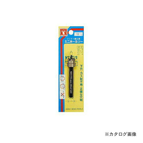 【メーカー名】 ●三共コーポレーション 【特長】 ●ドリルにまさる切れ味！厚み1.5mm以下の穴あけ作業に最適◇注意：画像はサイズ違いのものになります 【仕様】 ●サイズ/13mm ●材質/ハイス鋼