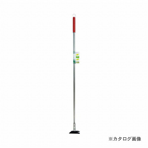 【メーカー名】 ●三共コーポレーション 【特長】 ●土を滑らせ刈り取る草削りに。雑草を根っこから抜き取ります 【仕様】 ●サイズ/全長1000mm ●刃先/95mm ●重量/160g