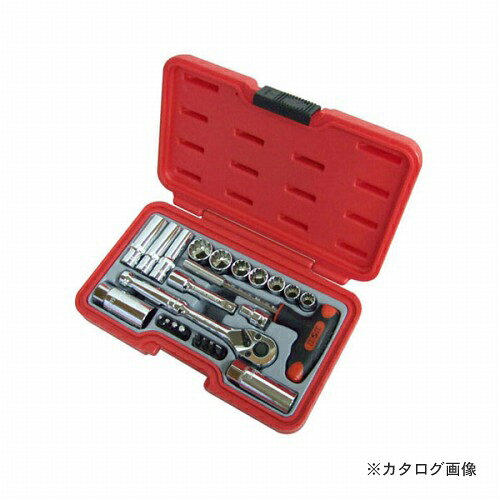 【メーカー名】 ●三共コーポレーション 【特長】 ●世界中で使用されている5種ボルト・ナットに対応。機能性を極めたオールマイティソケットセット 【仕様】 ●差し込み角/9.5mm ●セット内容/オールマイティソケット7ヶ、ディープソケット3...