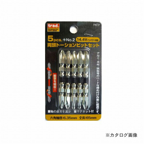【メーカー名】 ●三共コーポレーション 【特長】 ●トーションビットが衝撃を吸収！木材・アルミ・鉄板などハードな締め付け作業に 【仕様】 ●サイズ/+2x65mm ●材質/ビット(S2)