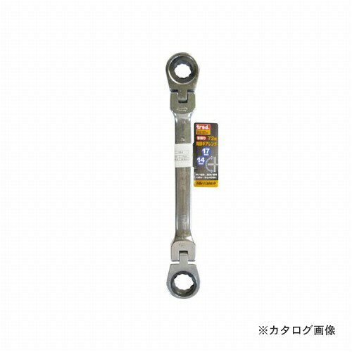 【メーカー名】 ●三共コーポレーション 【特長】 ●狭い箇所の締付け・ゆるめ作業に。首振り自由自在◇注意：画像はサイズ違いのものになります 【仕様】 ●サイズ/全長約270mm ●重量/400g ●材質/CR-V ●適応サイズ/19・21mm