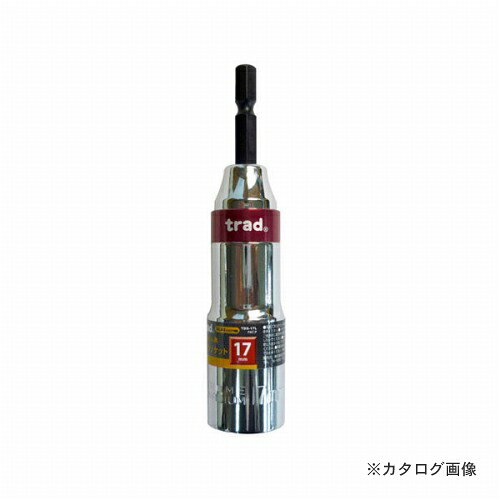 【メーカー名】 ●三共コーポレーション 【特長】 ●電動ドリル用ロングソケット。建築・土木・電設・設備など、あらゆる工事のボルト・ナットの着脱に 【仕様】 ●サイズ/17mm ●穴角/12角