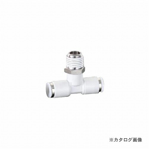 【メーカー名】 ●三共コーポレーション 【特長】 ●工具不要のワンタッチ継手！各種機器とウレタンチューブ2本の接続用 【仕様】 ●使用圧力/0〜1MPa ●接続ネジ/R1/8 ●適用/外径6mmチューブ用