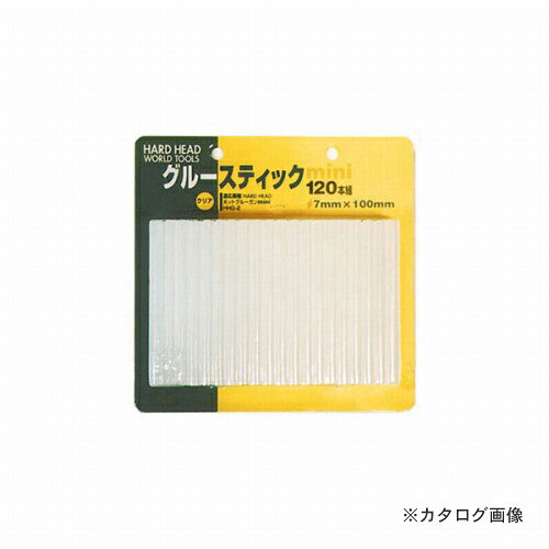 【メーカー名】 ●三共コーポレーション 【特長】 ●ホットグルーガン専用グルー。クリア 120本 【仕様】 ●サイズ/φ7mm ×100mm