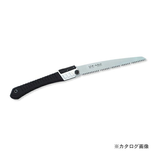 【メーカー名】 ●（有）岸本農工具製作所 【特長】 ●プッシュボタンの操作で刃の角度を二段に切り替えることも可能です。 ●目詰りしにくいUホールカット刃採用、仮枠から生木剪定まで！ ●たて・よこ・ななめ・に鋭い切れ味発揮！ 【仕様】 ●全長...