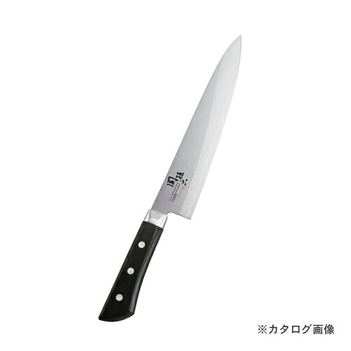 【メーカー名】 ●貝印 【特長】 ●スキ加工・刃付けは新技術と新刃付を採用することで、鋭い切れ味と食材の切離れに優れたシリーズ。 【仕様】 ●サイズ：392X70X21(mm) ●サイズ：217g ●刃渡り：210mm ●材質：刃：ステンレ...