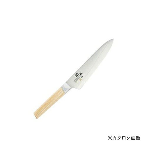 【メーカー名】 ●貝印 【特長】 ●優しい印象の白合板ハンドル・2種の異なる母材を接合させるコンポポジット（特殊精密接合）技術を採用。 【仕様】 ●サイズ：390X80X27(mm) ●サイズ：285g ●刃渡り：180mm ●材質：刃：ス...
