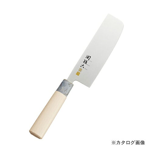 【メーカー名】 ●貝印 【特長】 ●天然木ハンドルに、伝統工法の刃付を施しました。 【仕様】 ●サイズ：390X80X25(mm) ●サイズ：205g ●刃渡り：165mm ●材質：刃：モリブデンバナジウム刃物鋼/口金：ナイロン/柄：天然木...