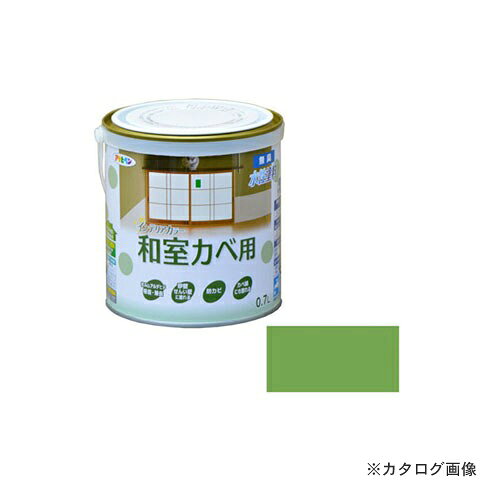 【メーカー名】 ●アサヒペン 【特長】 ●カベ紙の上に直接塗れる塗料 ●塗料に含まれるVOC（揮発性有機化合物）は0.1%以下であり、シックハウスの原因とされるホルムアルデヒドを吸着・除去する環境保護塗料です。 ●せんい壁・砂壁・カベ紙・ビ...