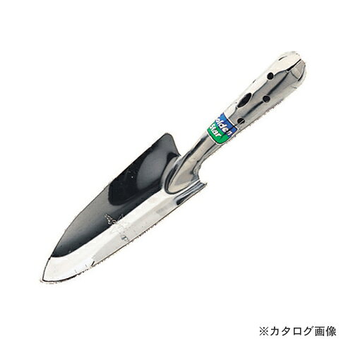 【メーカー名】 ●キンボシ（株） 【特長】 ●植え替え 土運びに ●丈夫な共柄タイプです。 【仕様】 ●サイズ:290×60mm ●重量:178g ●刃渡り:170mm ●材質:ステンレス ●生産国:日本