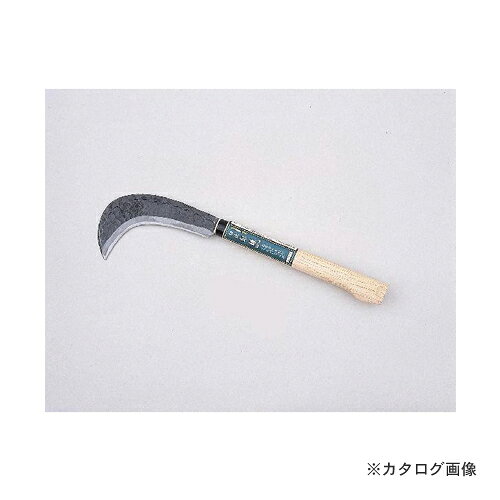 【メーカー名】 ●キンボシ（株） 【特長】 ●雑木等の木枝切及び、枝払い（木・竹）用 ●一丁一丁、職人により鍛造された手造り鎌です。 【仕様】 ●サイズ:395mm ●重量:370g ●刃渡り:145mm ●生産国:日本