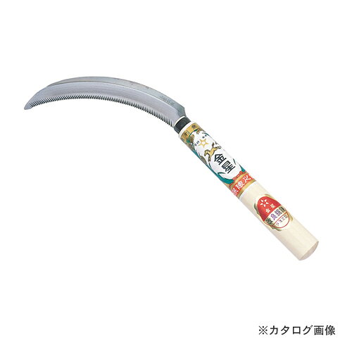 【メーカー名】 ●キンボシ（株） 【特長】 ●耐久性の高い鋼を使用しており、確かな切れ味を実現しています。 ●稲刈り・麦刈り・除草用に。 【仕様】 ●サイズ:330mm ●重量:100g ●刃渡り:160mm ●生産国:日本