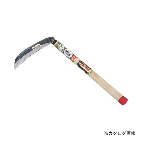 【メーカー名】 ●キンボシ（株） 【特長】 ●金星鎌は1丁1丁手で鍛造した手造り鎌です。 ●何度でも研げ切れ味が持続します。 【仕様】 ●サイズ:340mm ●重量:120g ●刃渡り:135mm ●生産国:日本