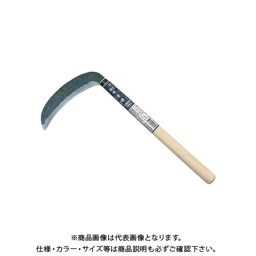【メーカー名】 ●キンボシ（株） 【特長】 ●やわらかい草刈り用です。 ● 【仕様】 ●サイズ:430mm ●重量:182g ●刃渡り:175mm ●生産国:日本