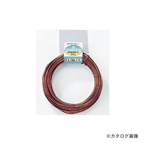 【メーカー名】 ●キンボシ（株） 【特長】 ●庭木や垣根、盆栽などの固定、結束に 【仕様】 ●重量:150g ●材質:アルミ ●生産国:日本