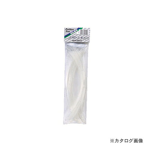 【メーカー名】 ●キンボシ（株） 【特長】 ●耐久力と切れ味に優れた高品質ナイロンコードです。 ●コードの断面は2.3mmの角型です。 【仕様】 ●重量:59g ●生産国:日本