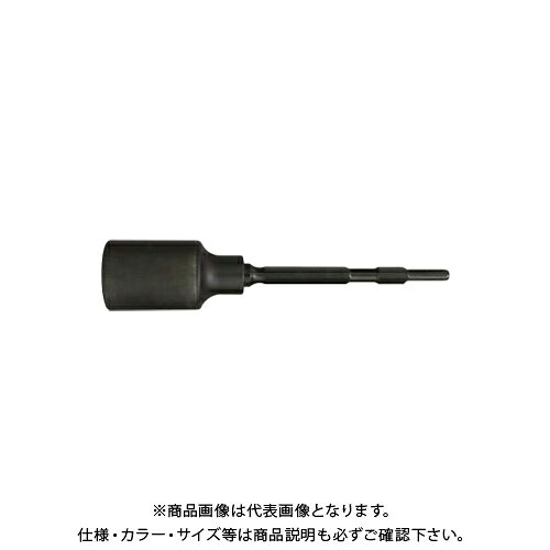 【メーカー名】 ●（株）清水製作所 【特長】 ●大ハンマーでの打ち込みに比べ安全に数倍早く打ち込めます 【仕様】 ●サイズ：30H×265mm 内径50φ ●深さ：80mm