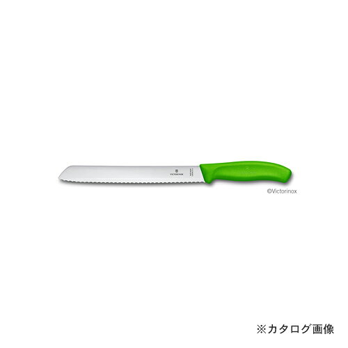 【メーカー名】 ●ビクトリノックス 【特長】 ●パン切り専用ナイフです。 ●フランスパンなど外側がかたくて中がふっくらとしたパンやサンドイッチをきれいに切り分けます。 【仕様】 ●サイズ:30×18×342mm ●重量:90g ●刃渡り:2...