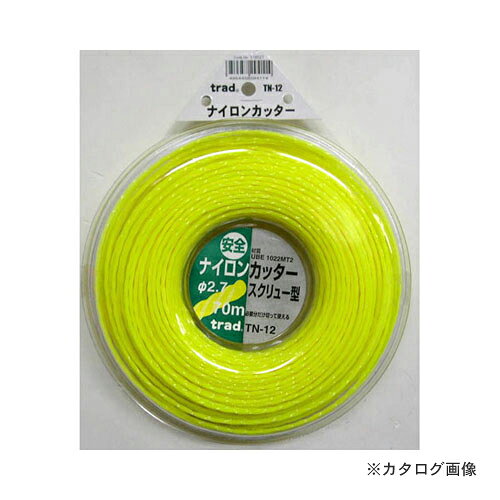 【メーカー名】 ●三共コーポレーション 【特長】 ●樹木のまわり、壁際、コンクリートまわりの草刈に。薄く細かい葉、太い茎の雑草まで抜群の切れ味と耐久性を発揮します 【仕様】 ●サイズ:約2.7mmx10m 【関連商品】 TRAD TN-1 ...