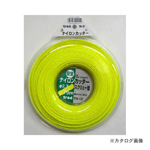 【メーカー名】 ●三共コーポレーション 【特長】 ●樹木のまわり、壁際、コンクリートまわりの草刈に。薄く細かい葉、太い茎の雑草まで抜群の切れ味と耐久性を発揮します 【仕様】 ●サイズ:約2.7mmx30m 【関連商品】 TRAD TN-1 ...