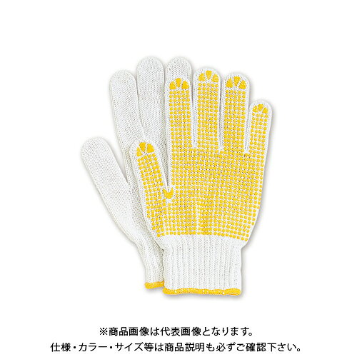 【メーカー名】 ●おたふく手袋 【特長】 ●滑りにくく作業がしやすい 【仕様】 ●材質：ポリエステル・綿・塩化ビニール ●サイズ：S