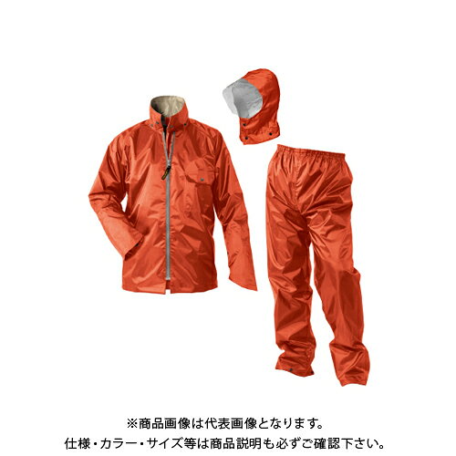 【メーカー名】 ●おたふく手袋 【特長】 ●耐久防水 ●万能な使い勝手 ●基本機能をしっかり押さえたレインスーツ ●スタイリッシュなタイプ 【仕様】 ●材質：表/ポリエステル100％(PVCラミネート) 裏/ポリエステル100% ●サイズ：...