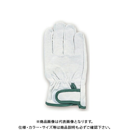 【メーカー名】 ●おたふく手袋 【特長】 ●手首にフィット ●マジックテープ付 【仕様】 ●材質：豚革 ●サイズ：M ●カラー：ホワイト