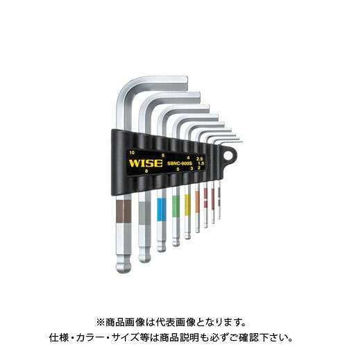【メーカー】 ●ワイズ 【特長】 ●スーパーボールレンチ(ショート)のフルサイズをホルダーにセットして持ち運びや保存がしやすくなりました。 ●長軸先端がボール状に加工されており、ネジ穴に素早くフィットします。短軸は六角です。 ●ボール形状は...