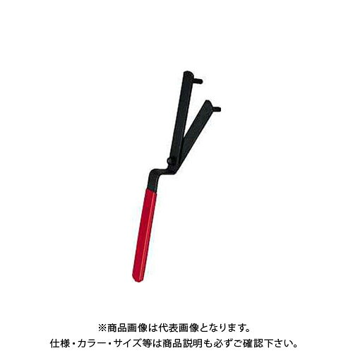 【メーカー】 ●(株)カクダイ 【仕様】 ●商品名：排水口レンチ ●品番：6070 ●材質鋼 ●掃除口の二つの穴にはめて開閉するレンチ ●穴間隔最大150ミリまで、また目皿の巣の取外しにも使用できます。 ●フランジ固定用のビス穴を利用してフ...