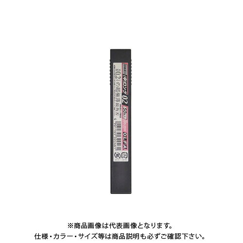 【メーカー】 ●オルファ(株) 【特長】 ●一枚で新しい刃先が21回使えてお得な0.2ミリ厚の超極薄中型刃。 ●※適合本体：特専M型ロング。 【仕様】 ●全長：119.5×12.5×0.2(mm) ●重量：2.1g ●材質：合金工具鋼、替刃...