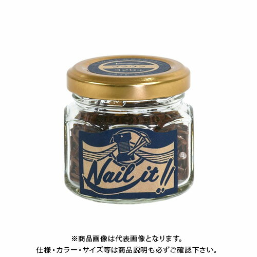 【メーカー】 ●若井産業(株) 【特長】 ●ネイルイット(ネイルアート)専用釘 約320本 【仕様】 ●長さ19mm、太さ1.47mm ●材質：スチール ●パッケージ寸法：50mm×50mm×50mm ●重さ：170g 【関連商品】 若井産...