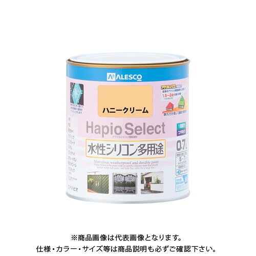 【メーカー】 ●カンペハピオ 【特長】 ●高耐久アクリル・シリコン樹脂配合だから紫外線・排ガス・雪・酸性雨など外敵から建物を守り、長期間風合い・ツヤを保ちます ●臭いが少なく、乾燥も速く、使いやすい水性タイプ ※乾くと雨や水で流れ落ちる事は...