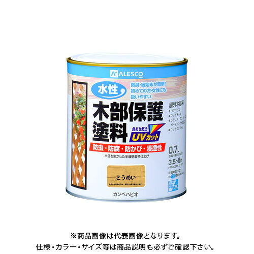 【メーカー】 ●カンペハピオ 【特長】 ●木目をいかしたまま表面に塗膜を作らず着色するので、木材の持つ自然な風合いを引き立たせます ●木材保護成分も配合されているので防虫・防腐・防カビ・防藻・UVカット効果を発揮します ●臭いが少なく、乾燥...