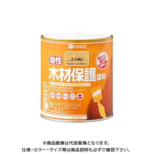 【メーカー】 ●カンペハピオ 【特長】 ●木目をいかしたまま表面に塗膜を作らず着色するので、木材の持つ自然な風合いを引き立たせます ●木材保護成分も配合されているので防虫・防腐・防カビ・防藻・UVカット効果を発揮します ●浸透性に優れ、耐久...