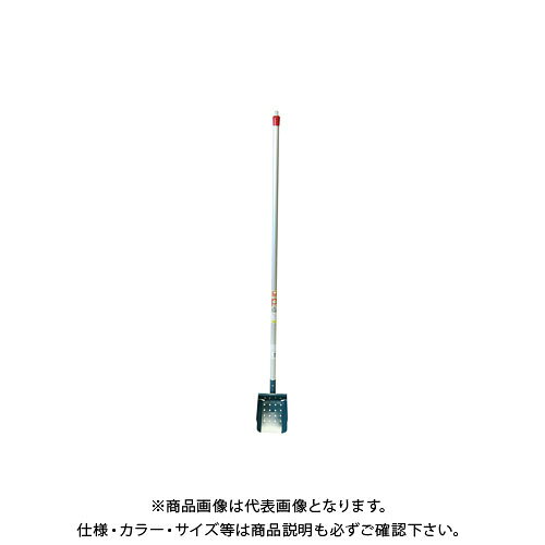 【メーカー】 ●浅香工業 【特長】 ●アルミパイプ柄を採用し、軽くて便利な押して使用するタイプのスチール製溝さらえ。 ●頭部のU型形状により、U字溝にピッタリ沿います。 ●柄部にアルミパイプを採用し軽量化を実現し、リブ入り(筋入り)形状にす...