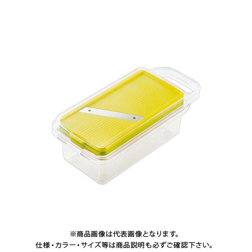【メーカー】 ●川崎合成樹脂 【特長】 ●底面には滑り止めが付いているので、3種類の調理プレートでラクラク下ごしらえができます。 ●クリアーなフタ付きでコンパクトに収納できる、かわいいコンパクトサイズの野菜調理器セットです。 【仕様】 ●サ...