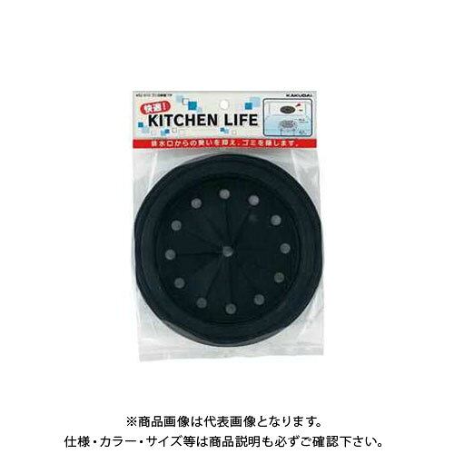 【メーカー】 ●(株)カクダイ 【特長】 ●ゴミ収納器付き流し台の取替用。 ●排水口の直径135、145、150ミリ用 、。 【仕様】 ●材質：EPDM 【特記事項】 ※ 商品画像および商品情報は、あくまでも参考として閲覧ください。製品仕様...