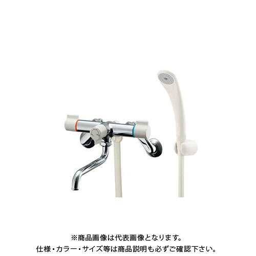 【メーカー】 ●(株)カクダイ 【特長】 ●シャワーホース接続部ネジG1/2。 ●パイプ：0751-170　切替部：104-017。 ●上部　水側：104-015　湯側：104-016。 ●ほとんどのメーカーのシャワーフックにガタつくことな...