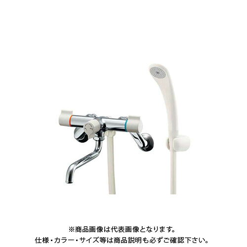 【メーカー】 ●(株)カクダイ 【特長】 ●シャワーホース接続部ネジG1/2。 ●パイプ：0751-170　切替部：104-018。 ●上部　水側：104-015　湯側：104-016。 ●ほとんどのメーカーのシャワーフックにガタつくことな...