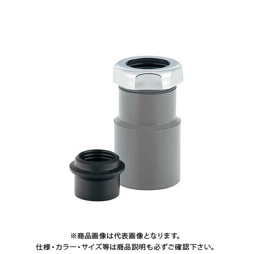 【メーカー】 ●(株)カクダイ 【特長】 ●40ミリ塩ビ継手と洗浄管の接続用。 ●Pトラップ対応。 ●490-417-40：25・32ミリ洗浄管兼用　490-418-40：38ミリ洗浄管用。 【仕様】 ●材質：PVC、NBR 【特記事項】 ...