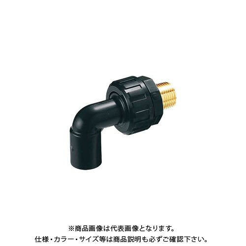 【メーカー】 ●(株)カクダイ 【特長】 ●配管スペースが狭い場合の施工に便利。 ●エルボの根元がユニオンになっており、水栓柱に接続した後でもエルボ接続方向の調整が簡単に行えます。 【仕様】 ●材質：黄銅、PVC 【特記事項】 ※ 商品画像...