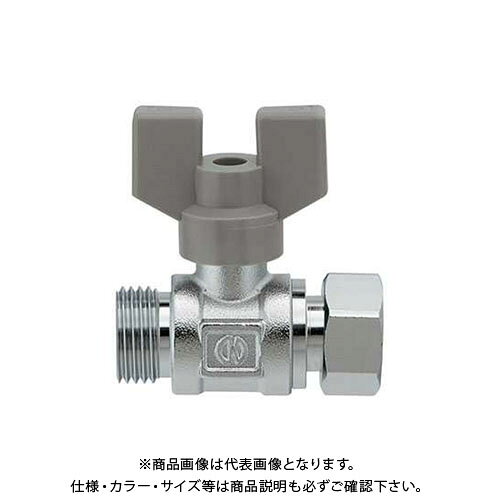 【メーカー】 ●(株)カクダイ 【特長】 ●ワンタッチ着脱式ハンドル。 ●首長ハンドル兼用タイプ(アタッチメント付き)両方向通水可能。 ●パッキン付き。 ●気体、不凍液には使用できません。 【仕様】 ●材質：黄銅 【特記事項】 ※ 商品画像...