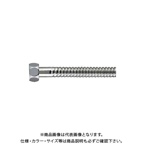 【メーカー】 ●(株)カクダイ 【特長】 ●取付ネジは管用平行ネジ。 ●最高使用圧力：0.75MPa。 ●最小曲げ半径 39ミリ。 ●パイプ外径14.5ミリ。 ●フレキパイプ類は所定の曲げ半径 (呼径の3倍以上)で曲げ、屈曲を繰返さないでく...