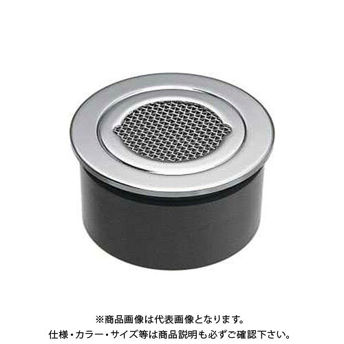 【メーカー】 ●(株)カクダイ 【特長】 ●VP・VU管兼用 (接着式)。 ●アミは線径0.4ミリ、16メッシュ。 ●アミはネジ止め式。 【仕様】 ●材質：黄銅、ステンレス (アミ) 【特記事項】 ※ 商品画像および商品情報は、あくまでも参...