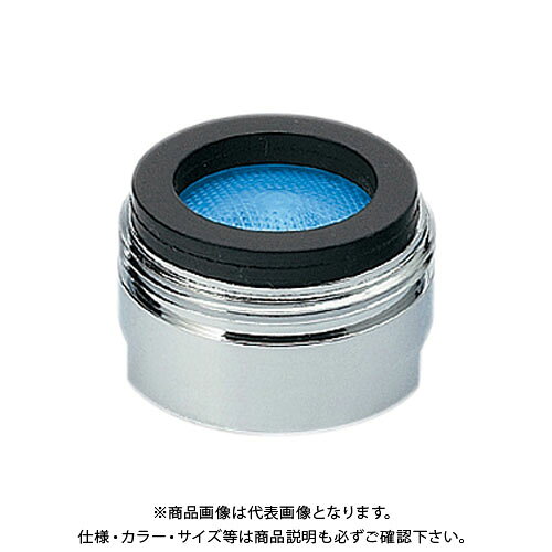 【メーカー】 ●(株)カクダイ 【特長】 ●熱伝導を防ぎ、水ハネ防止と節水効果に優れています。 ●整流器に比べて約51%(カクダイ比)の節水効果があります。 ●パッキン付き。 【仕様】 ●材質：黄銅、POM 【特記事項】 ※ 商品画像および...