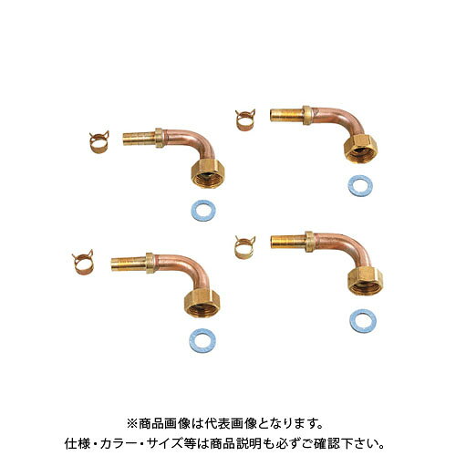 【メーカー】 ●(株)カクダイ 【特長】 ●取付ネジG1/2。 ●《セット明細》タケノコ：4個、バンド：4個、パッキン：4枚。 【仕様】 ●材質：黄銅、銅 【特記事項】 ※ 商品画像および商品情報は、あくまでも参考として閲覧ください。製品仕...