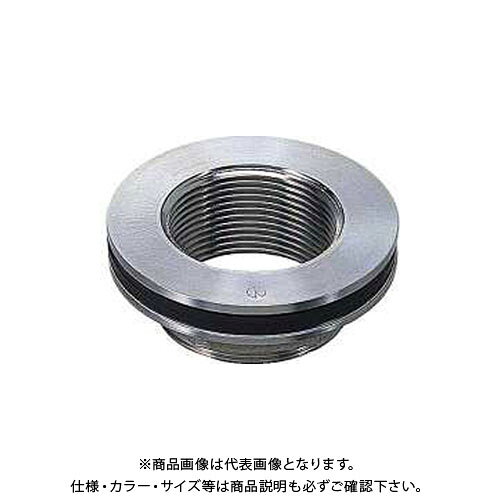 【メーカー】 ●(株)カクダイ 【特長】 ●タボ (まわり止め)付き。 ●受水槽や高架タンクと給水管の接続用。 【仕様】 ●材質：ステンレス、NBR、PP 【特記事項】 ※ 商品画像および商品情報は、あくまでも参考として閲覧ください。製品仕...