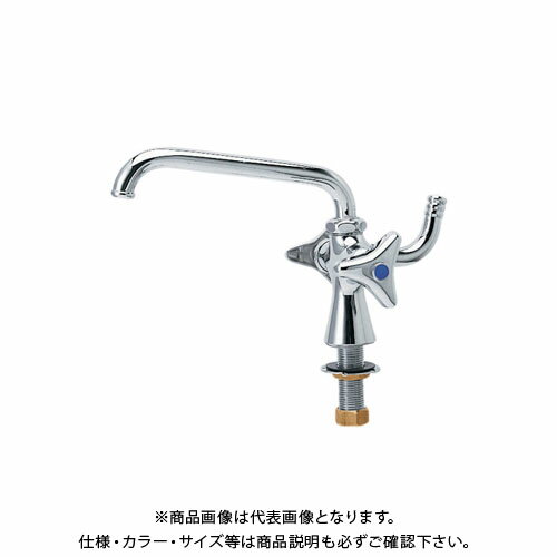 【メーカー】 ●(株)カクダイ 【特長】 ●節水固定コマ仕様 (一般地・寒冷地共用)。 ●取付穴径22〜27ミリ・5〜35ミリ。 ●上向き回転パイプ取付ネジ：W26山20　短いノズルの取付ネジ：G1/2。 ●上向きパイプの操作は右側ハンドル...